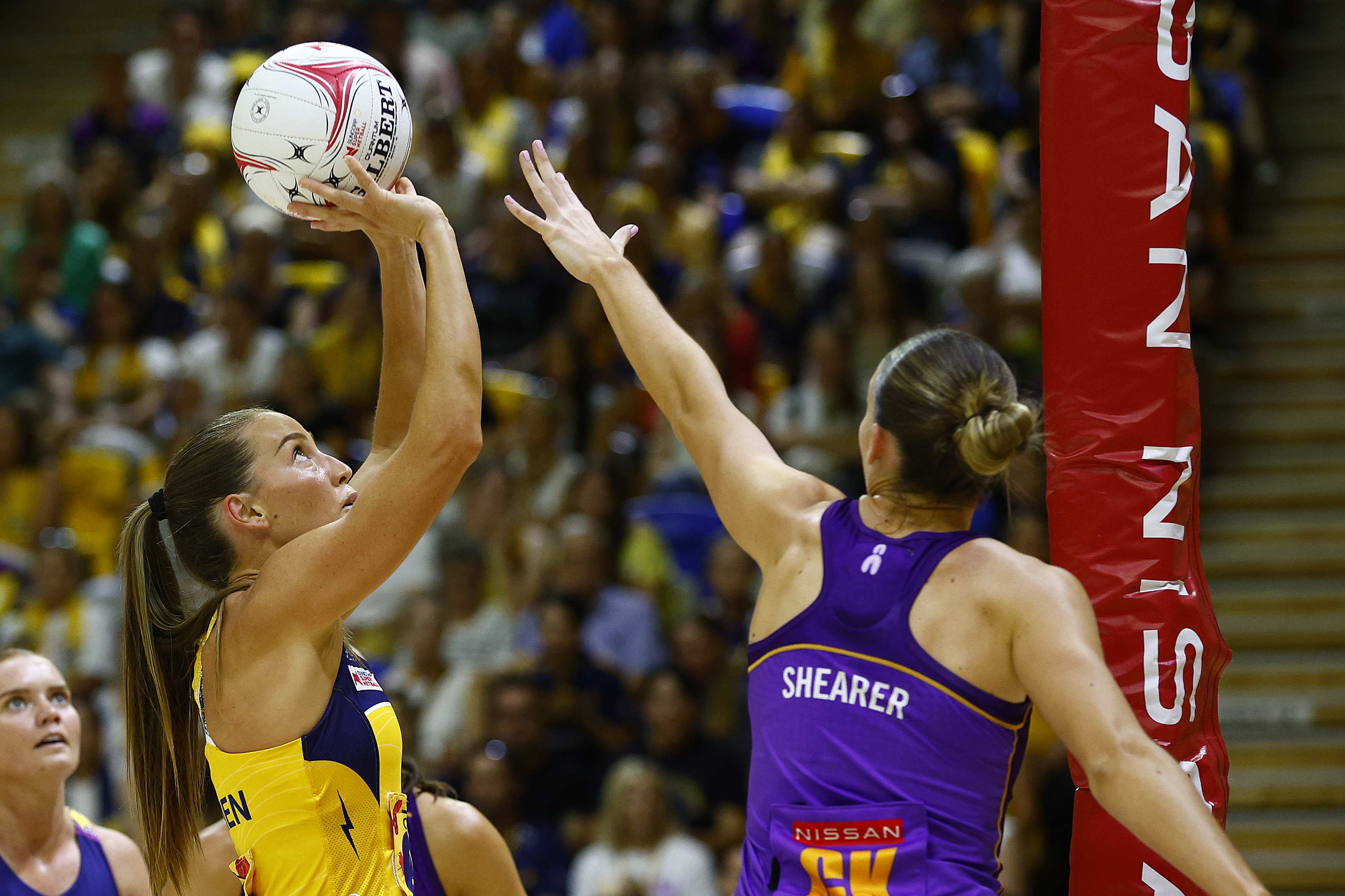 Lightning take command - netball.com.au